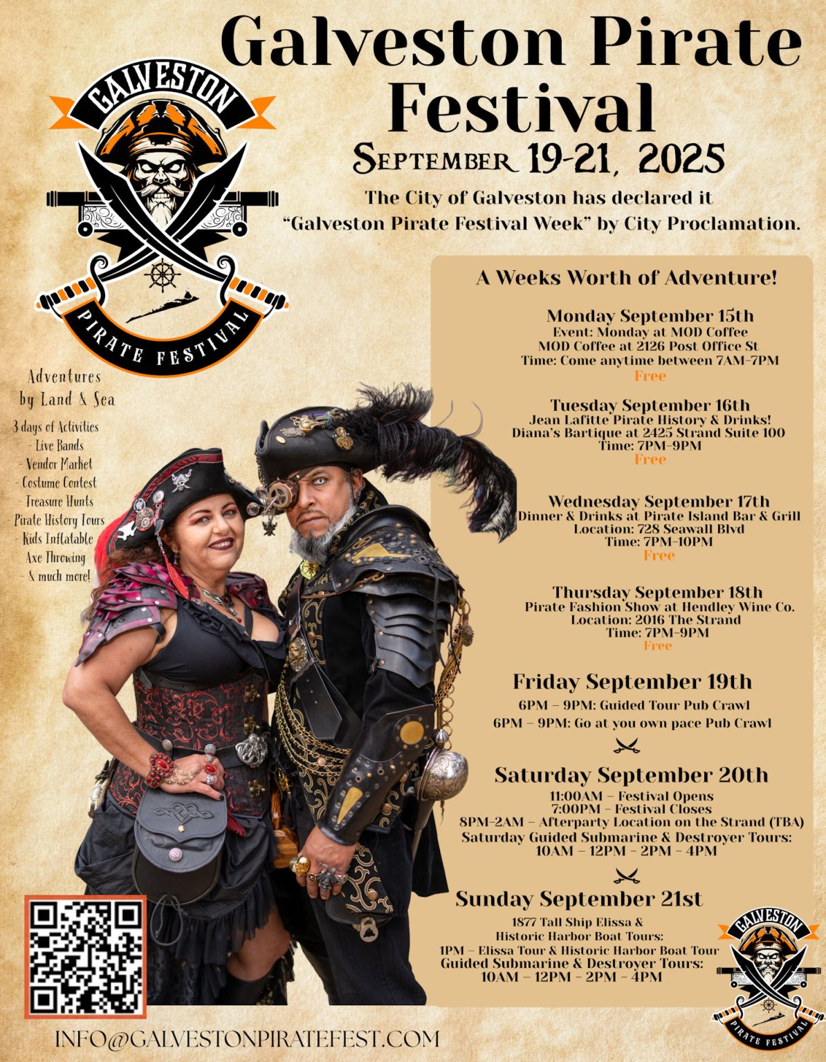 Galveston Pirate Festival - Galveston Pirate Fest